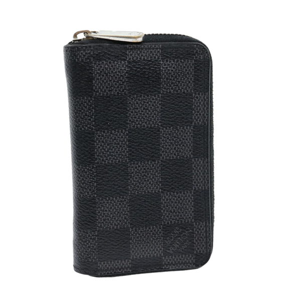 Louis Vuitton | Bags | Louis Vuitton Damier Graphite Zippy Coin Purse ...